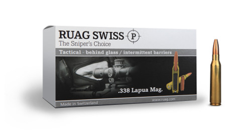 20 RUAG Ammo 310840200 Swiss P Tactical 338 Lapua 250gr Barrier - Rifle ...
